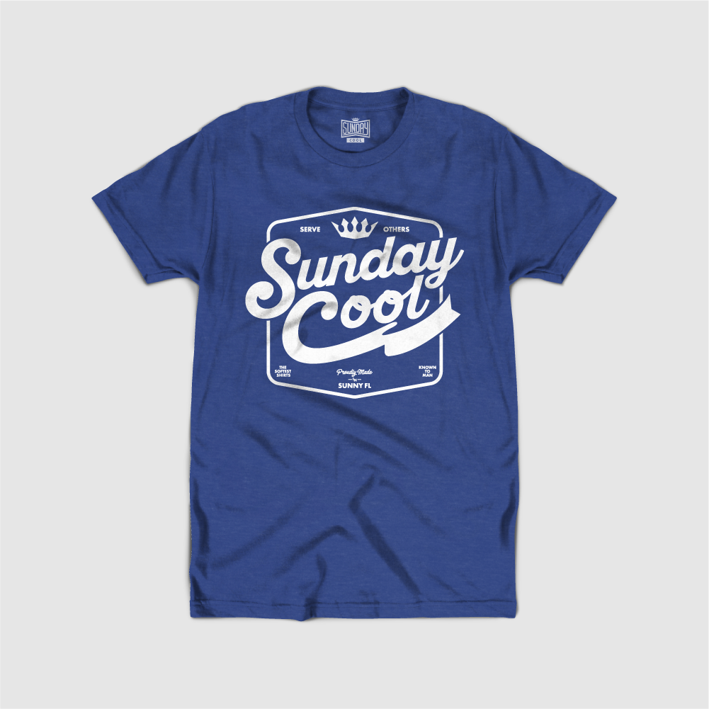 Retro Logo Tee - Vibrant Logo – Sunday Cool Swag Store