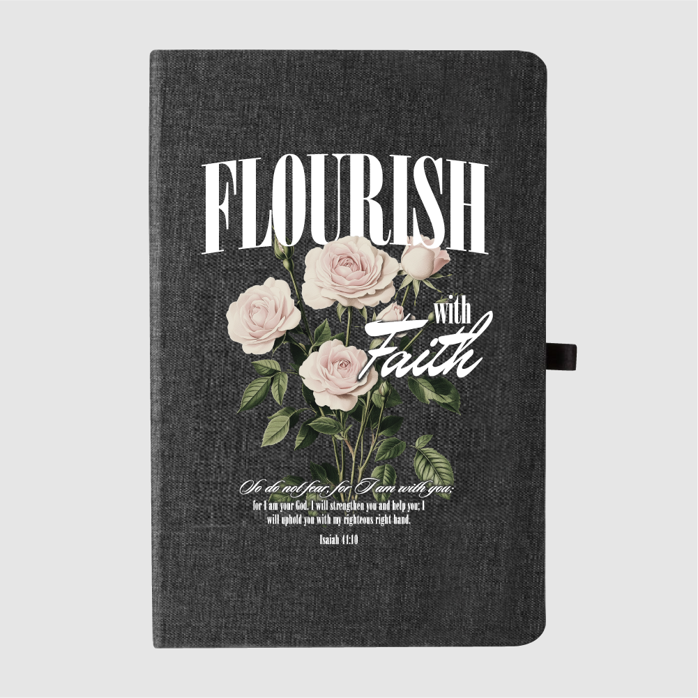 Flourish with Faith Note Jotter Max – Sunday Cool Swag Store