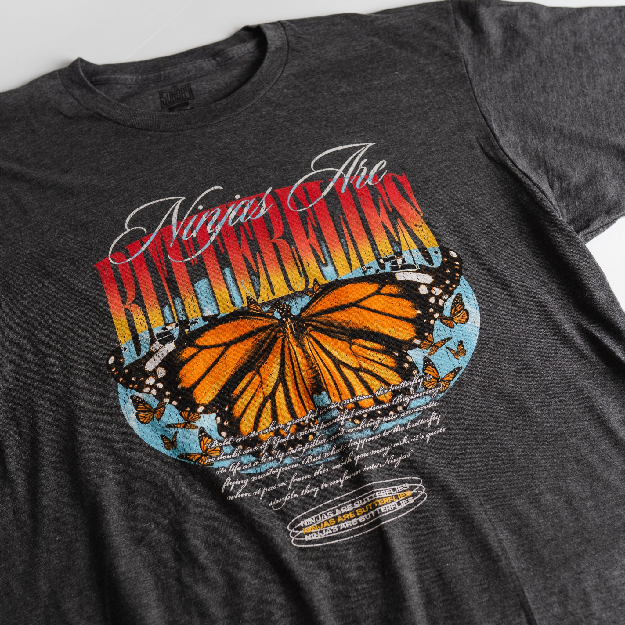Vintage Butterfly Tee – Sunday Cool Swag Store