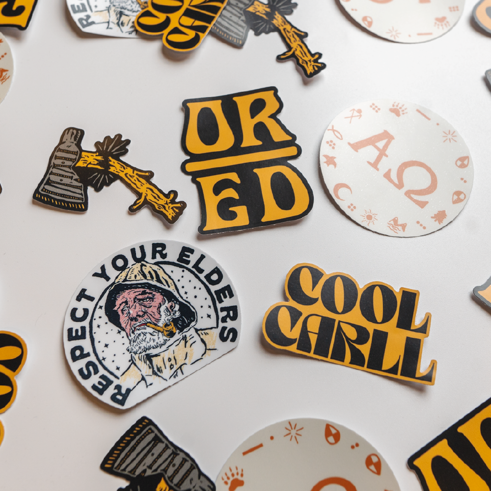 Cool Carll Sticker Pack – Sunday Cool Swag Store